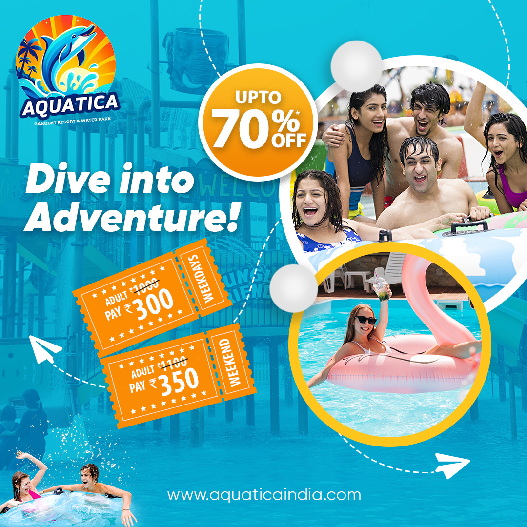 Weekday Offer for Adults - Aquatica Banquet Resort & Water Park